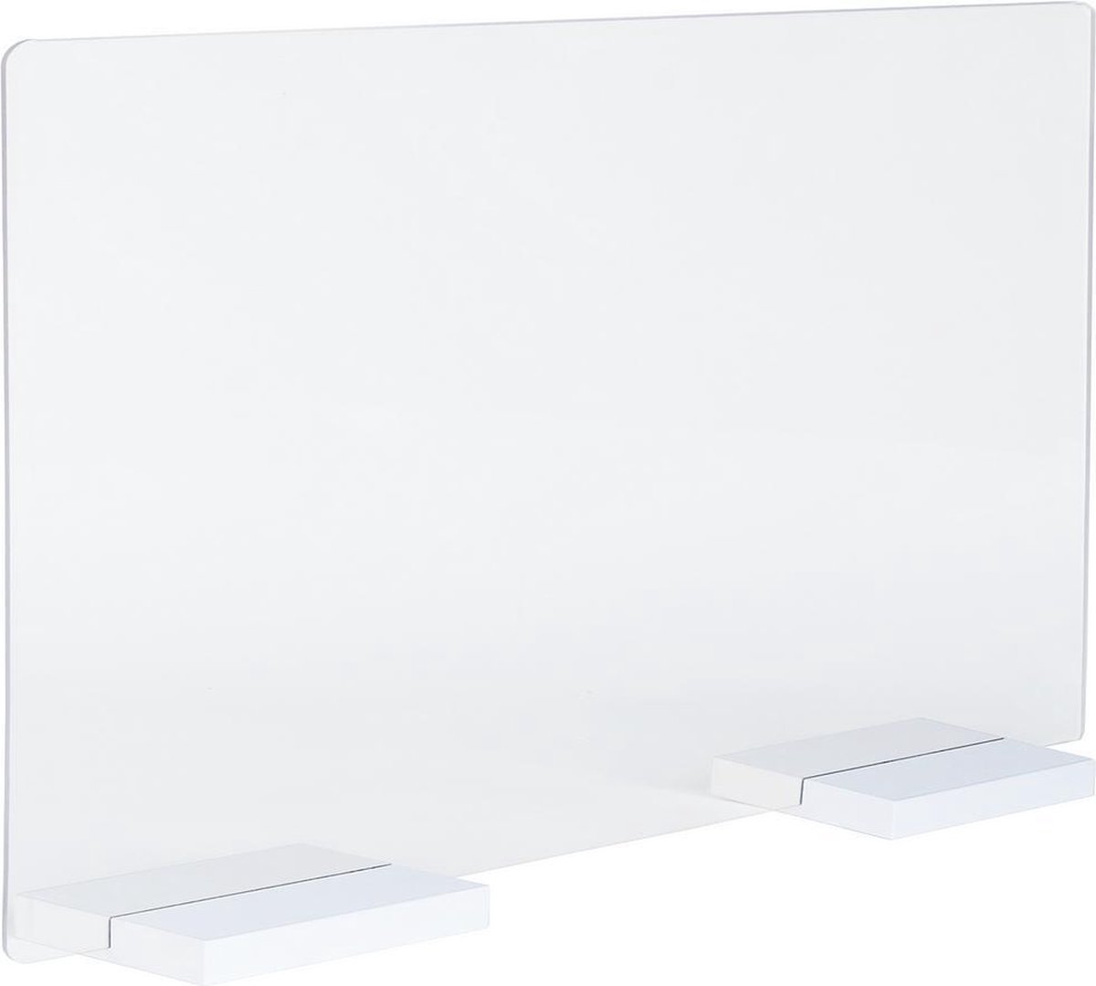 Paravent de bureau Design 1000 x 750 x 4 - Base de Table LIVA Bois ...