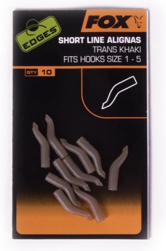 Fox Edges Line Alignas - Short - Haakmaat 1-5 - Transparant | bol