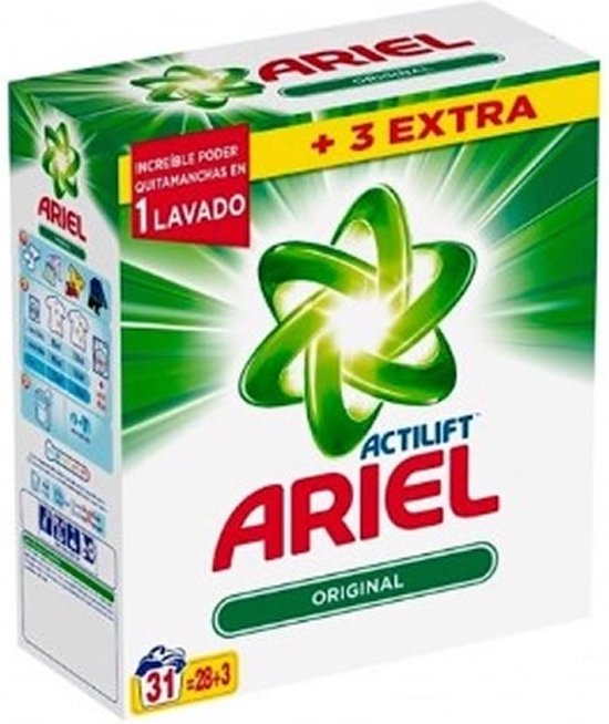 Ariel Original Actilift Powder 31 Lavages | bol.com