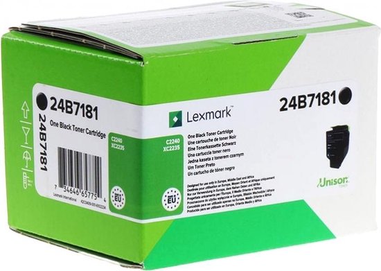 Lexmark 24B7181 tonercartridge 1 stuk(s) Origineel Zwart | bol.com