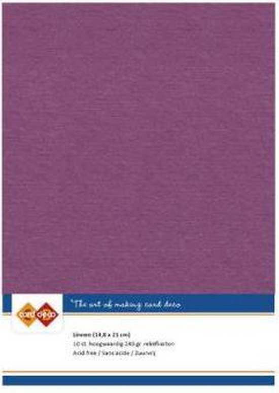 Linen Cardstock - A5 - Azalea Pink | bol