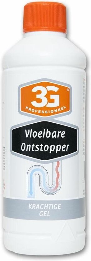 12x 3G Professioneel Vloeibare Ontstopper 500 ml | bol.com