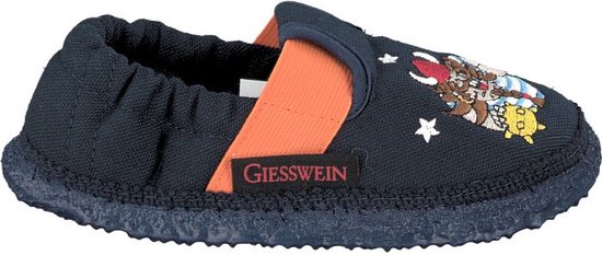 Giesswein baby pantoffel Wicky de Viking, kleur Blauw, maat 26 | bol