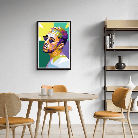 Bad Bunny Poster | Reggaeton Poster | Pop Art | Muziek Poster | 50x70cm ...