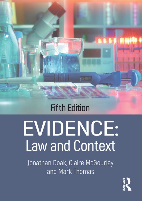 Evidence: Law and Context | 9781138054998 | Claire Mcgourlay | Boeken | bol