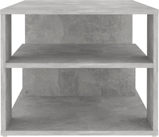 vidaXL Salontafel - Betongrijs - 100 x 50 x 40 cm - Stabiel en duurzaam ...