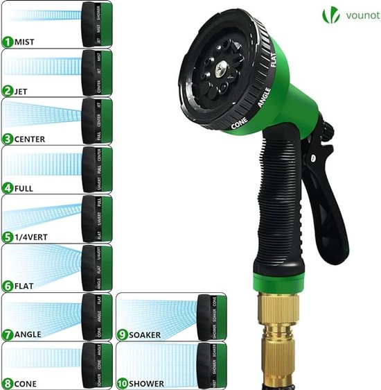tuinslang - waterslang, flexibele \ duurzame uitbreidbare tuinpijp 15m ...