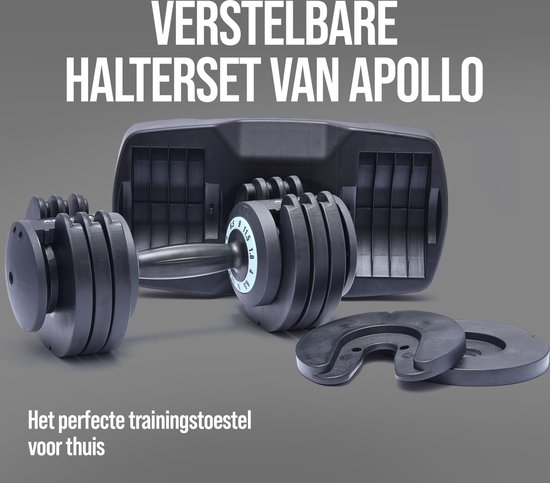 Apollo Verstelbare Halters, Halterset, Variabele Gewichten voor Vrouwen ...