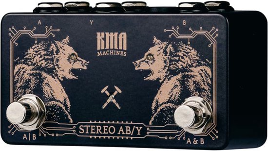 KMA Audio Machines STEREO ABY - A/B/Y Box gitaareffect | bol