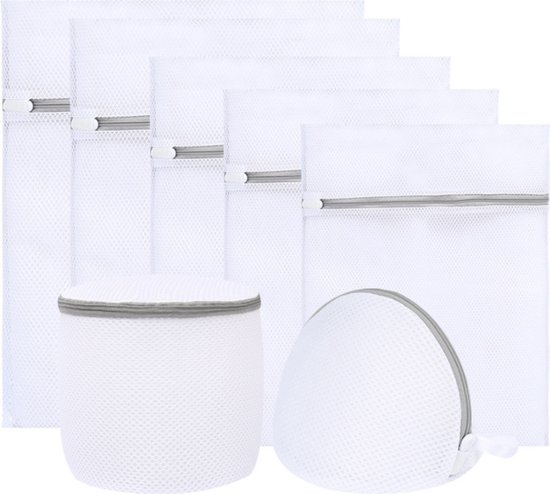 Waszakken set met rits - waszak - wasnet - grote waszak set - was ...