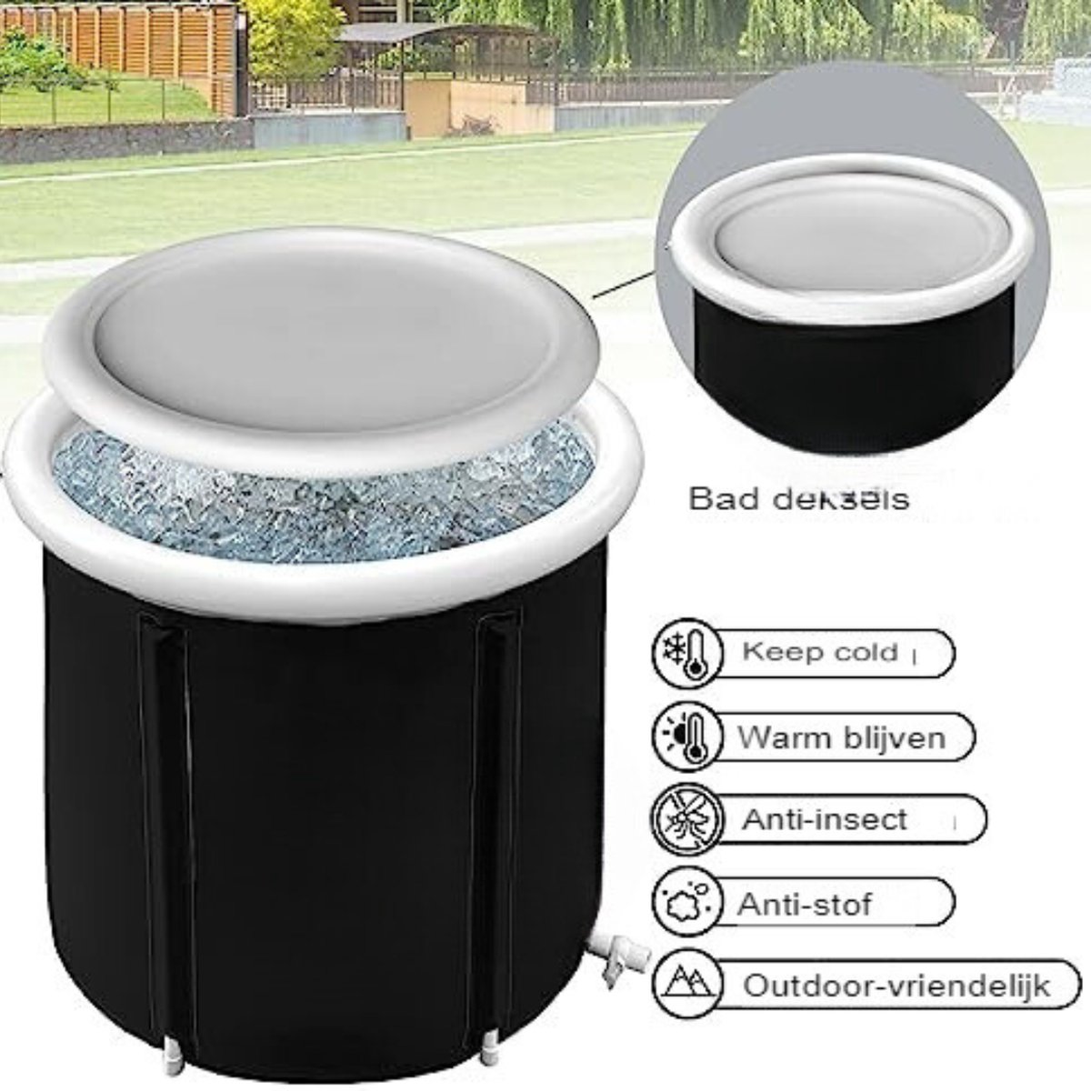 Ijsbad Opblaasbaar - Ice Bath - Dompelbad | bol