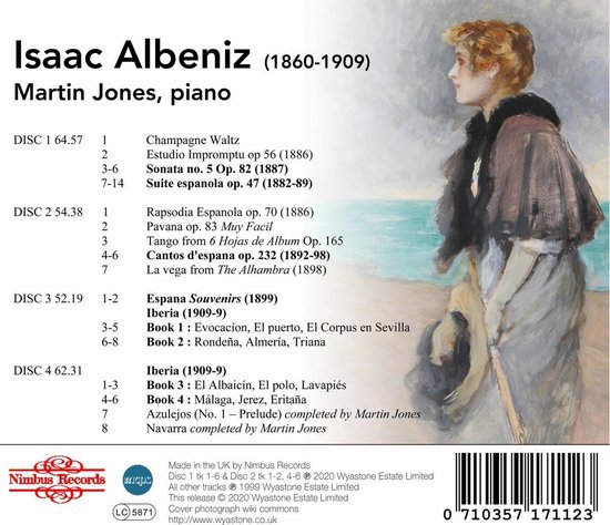 Isaac Albéniz: Piano Works, I. Albeniz | CD (album) | Muziek | bol.com