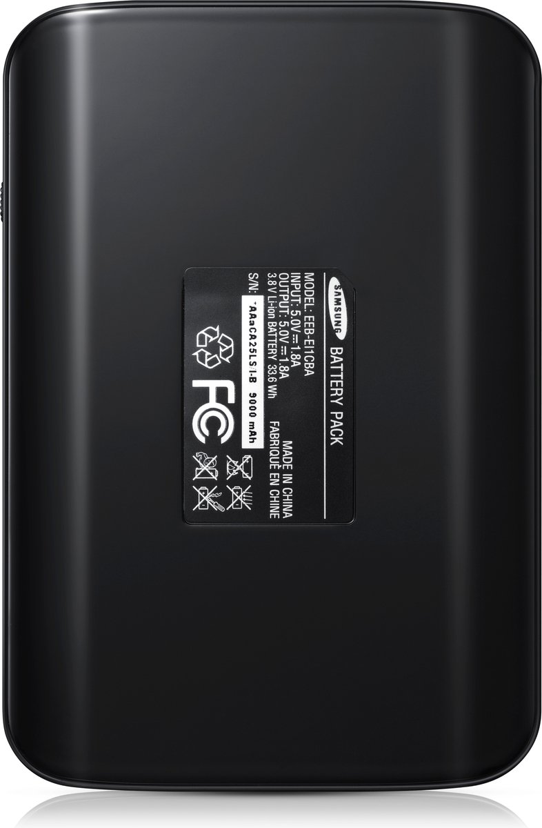 Samsung External Battery Pack Zwart - EEB-EI1CBEGSTD | bol.com