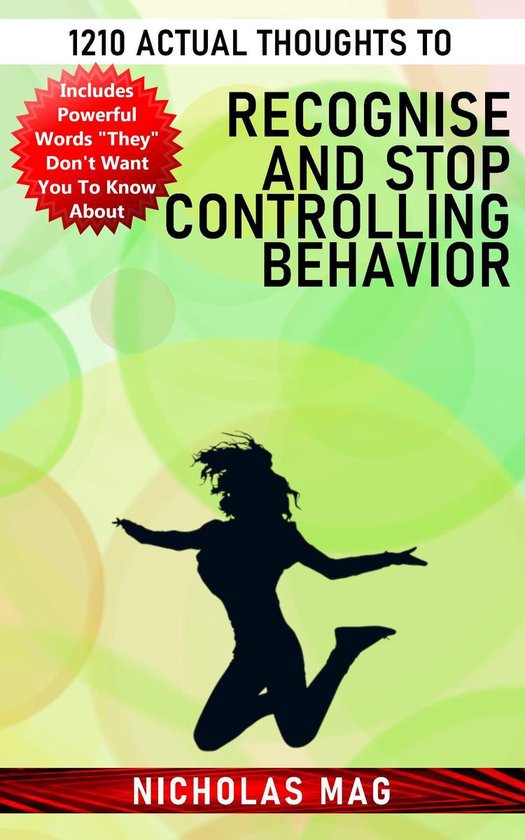 1210 Actual Thoughts to Recognise and Stop Controlling Behavior (ebook ...