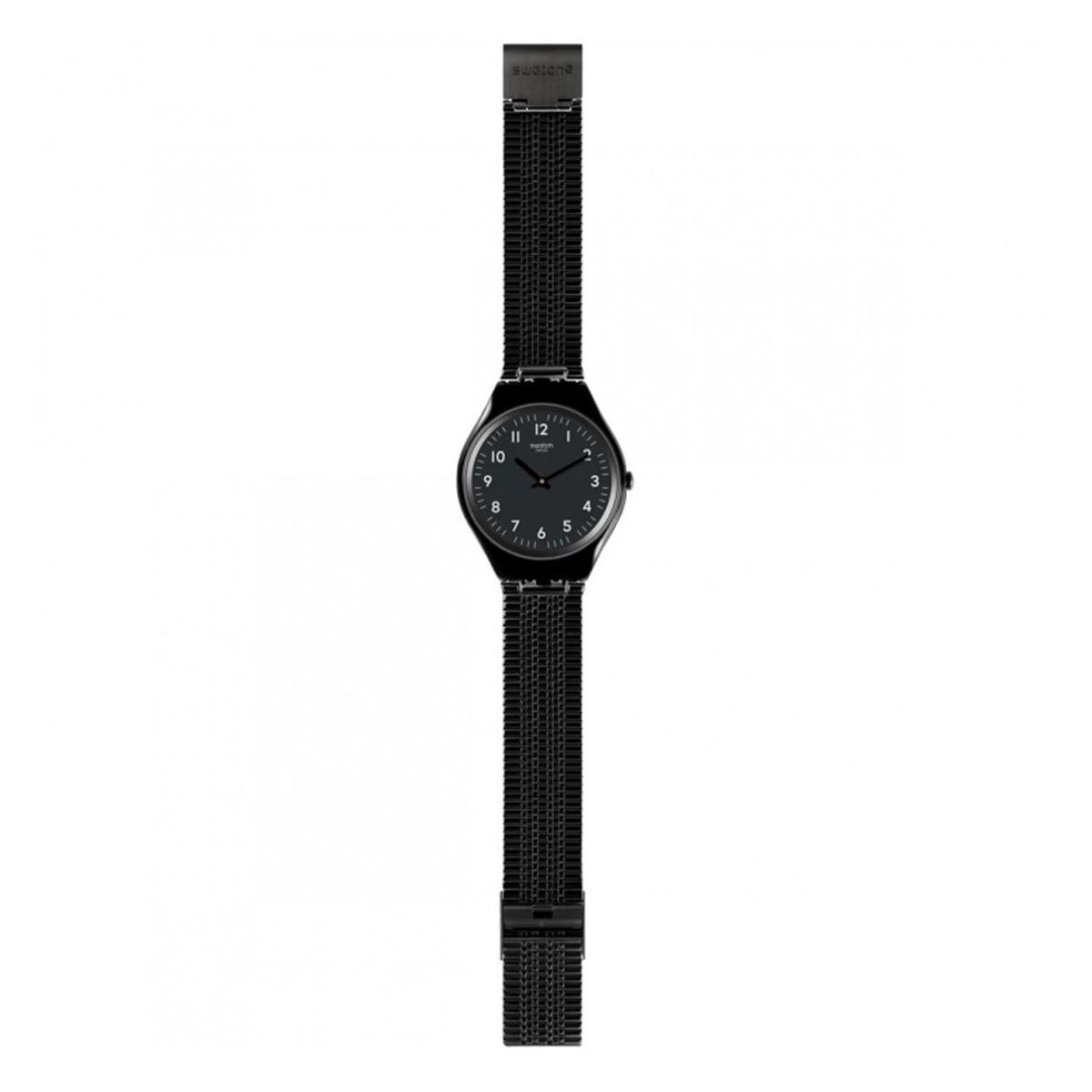 Swatch Skin Irony Skincoal horloge - Zwart | bol.com