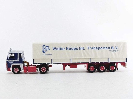 Scania LBT 141 'Wolter Koops' 1976 - 1:43 - IXO Models | bol