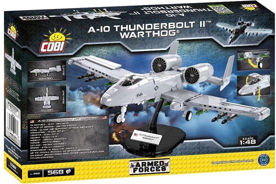 COBI A-10 Thunderbolt II Warthog - Constructiespeelgoed - Modelbouw ...