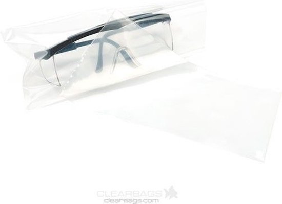 Plastic Zakken 12,7x15,2cm LDPE 100 Micron (100 stuks) | Plastic zak | bol