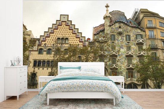 Behang - Fotobehang Barcelona - Architectuur - Spanje - Breedte 320 cm ...