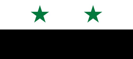 Vlag Syrië 100x150cm - Spunpoly | bol