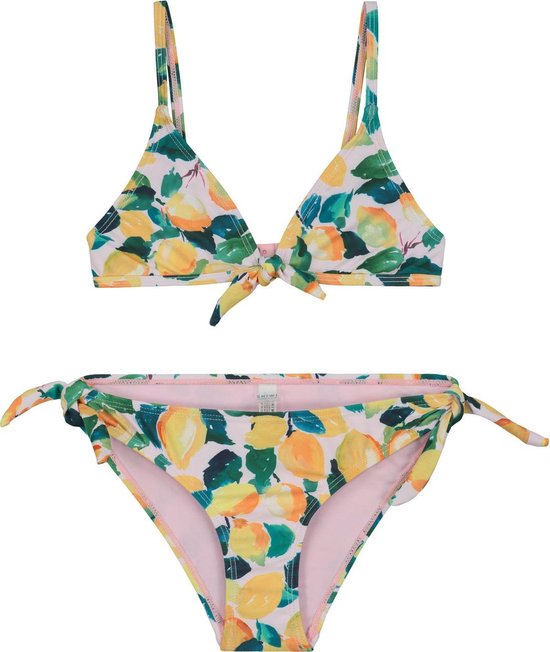 Shiwi Triangel bikini set lemonade knotted triangle bikini - multi colour - 104 | bol.com
