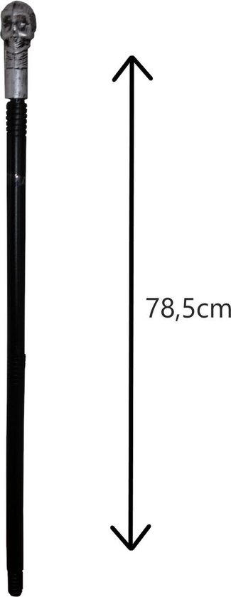 Partychimp Skepter Staf voor bij Halloween Kostuum Volwassenen ...