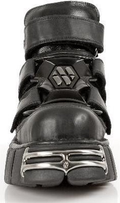New Rock Lage schoenen -44 Shoes- M-285-S1 Zwart/Zilverkleurig | bol.com