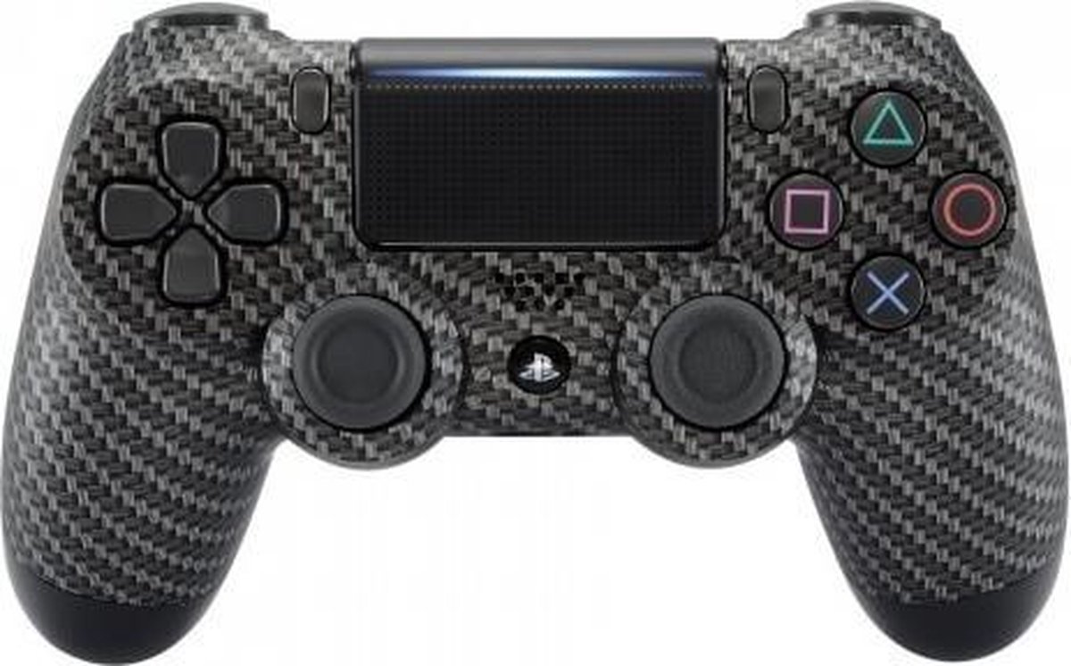 PS4, Wireless Dualshock 4 Controller V2 - Carbon Custom | bol.com