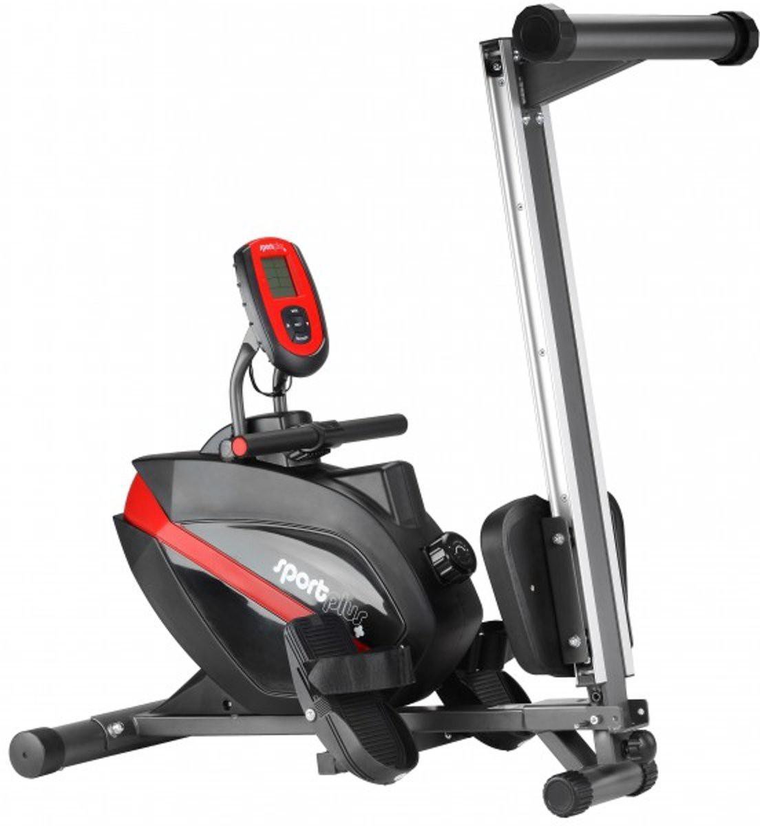 SportPlus SP-MR-008-B - Kagnetische roeimachine - Opvouwbaar - Zwart ...