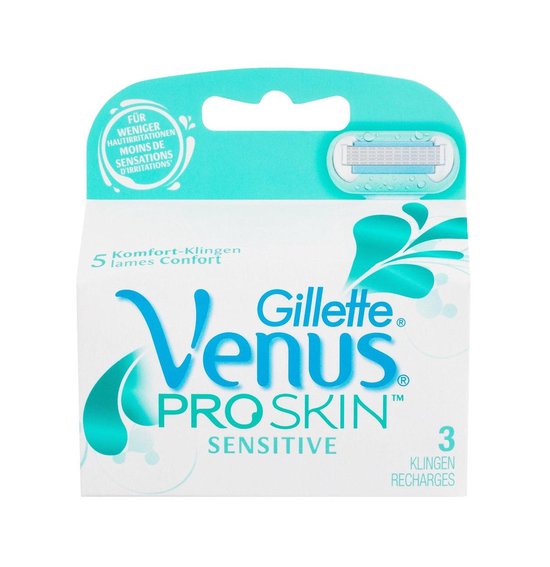 GILLETTE VENUS Scheermesjes Venus Proskin Sensitive 3-pack | bol.com