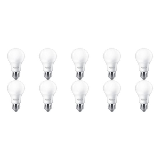 PHILIPS - LED Lamp 10 Pack - SceneSwitch 827 A60 - E27 Fitting - Dimbaar - 2W-8W -... | bol