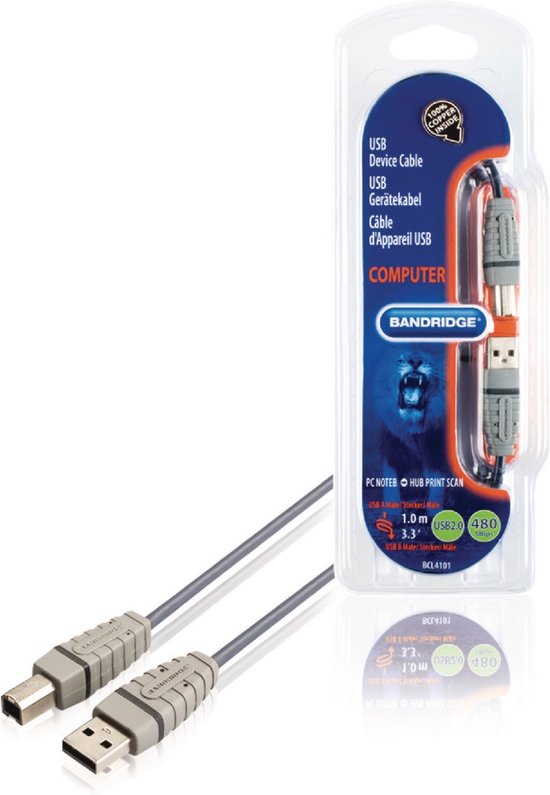Bandridge BCL4101 USB-kabel | bol.com
