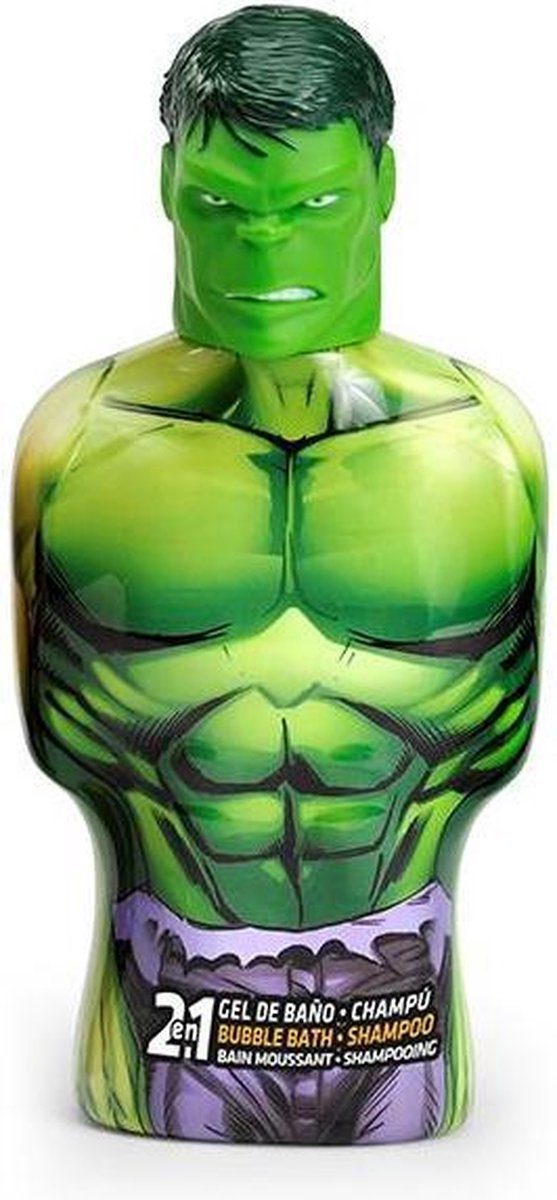 2-in-1 Gel en Shampoo Avengers Hulk Cartoon (475 ml) | bol.com