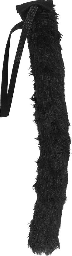 Boland - Staart pluche zwart Zwart - Kinderen en volwassenen - Unisex ...