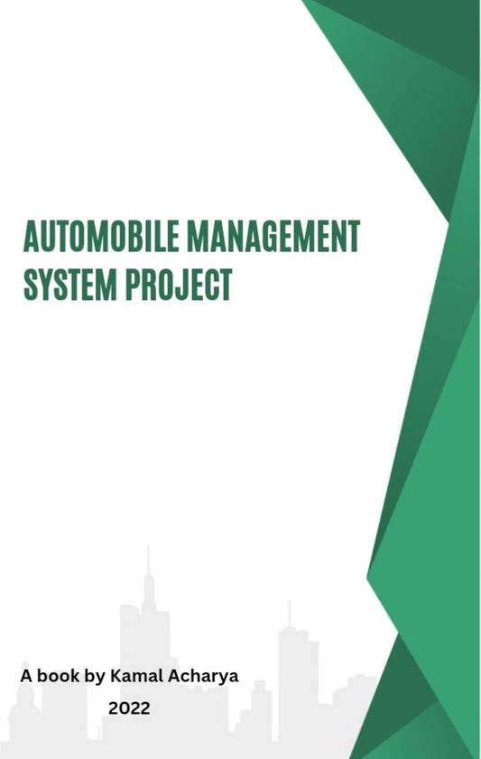 Automobile management system project. (ebook), Kamal Acharya ...