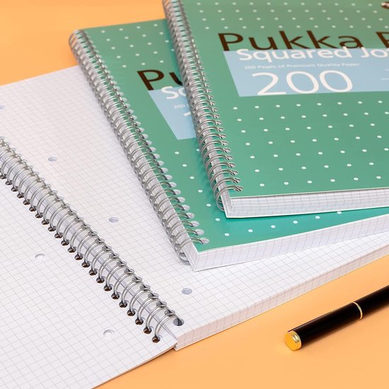 Jotta Book A4 carré métallique, paquet de 3 - 29,7 x 23 cm - cahier à ...