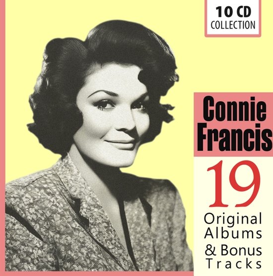 Connie Francis - 19 Original Albums & Bonus Tracks (CD), Connie Francis | Muziek | bol