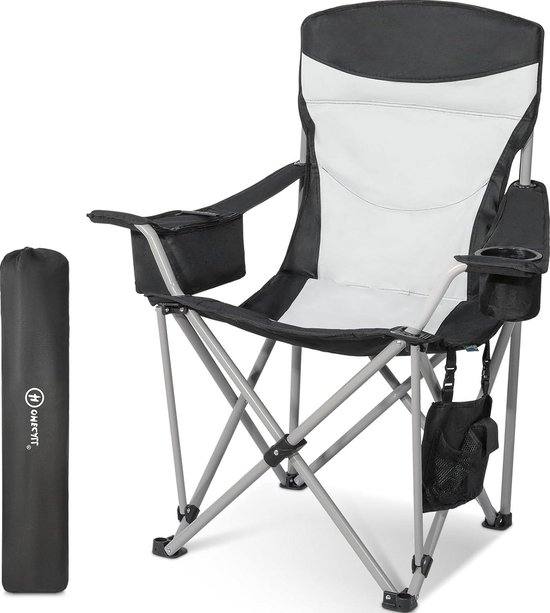 Foldable Moon Chair with Cooling Compartment Magazine Compartment ...