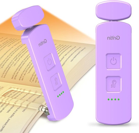 Reading Light Rechargeable Eye Caring Lamp- 3 Modes (Mixed-White-Amber ...