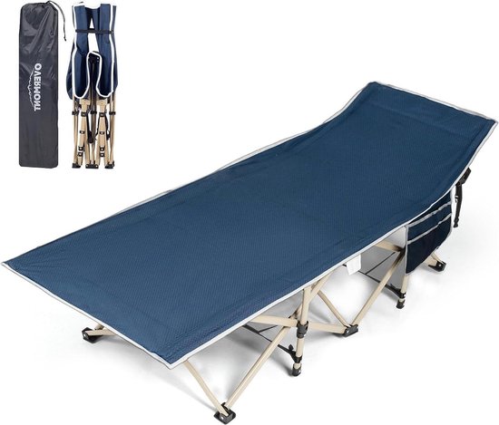 Extra Large Foldable Camping Bed for Adults - 75 x 28 Inches - Heavy ...