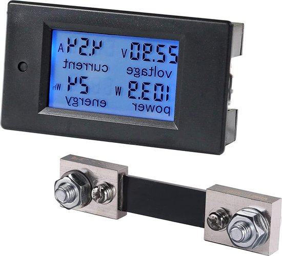 Greluma 1 St DC 6.5-100V 100A LCD-scherm Digitale Stroom Spanning ...