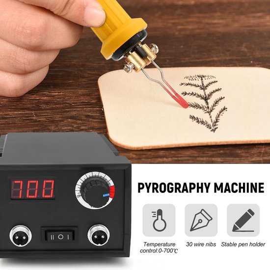 Houtbrander - Houtbrander Set - Pyrografie - Pyrografie houtbrander ...