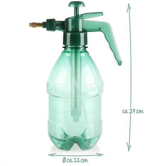 Spuitfles met drukpomp - ideaal voor huis en tuin - tuinspuit ...