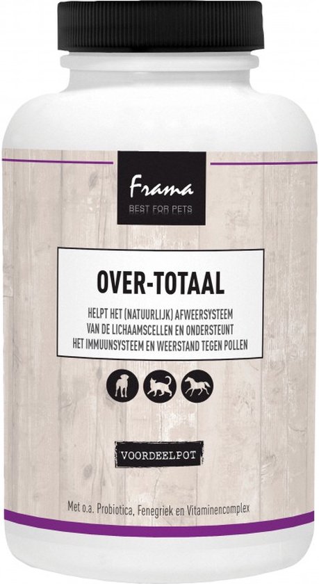 Frama Over-Totaal 180 capsules - Kat - hond & paard | bol