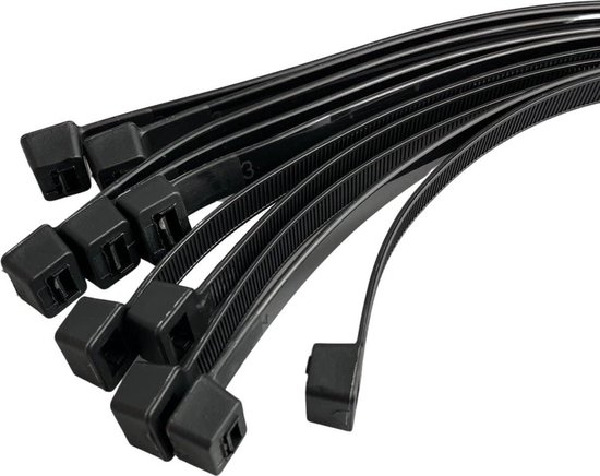 Kabelbinders 1000 mm x 120 mm 40 inch Premium Tie Wraps - extra lange nylon straps -... | bol
