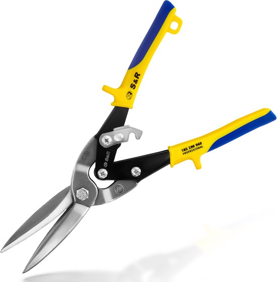 S&R - Blikschaar Aviation-Serie - extra lang 290mm - CrMo-Staal ...