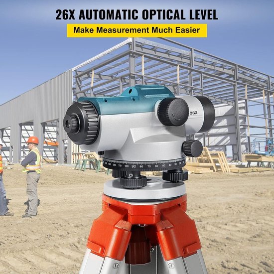 Optische Waterpassen 26X Automatisch Niveau - 40 mm - Zelfnivellerend ...
