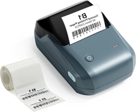 2 inch label printer B1 with tapes - Bluetooth thermal labels maker for ...