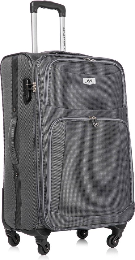 Dubai Abudabi Middelgrote Koffer - 66 cm - 65/72 Liter - Expandable ...