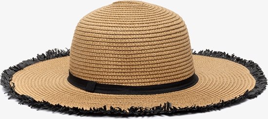 Dames strohoed bruin | bol